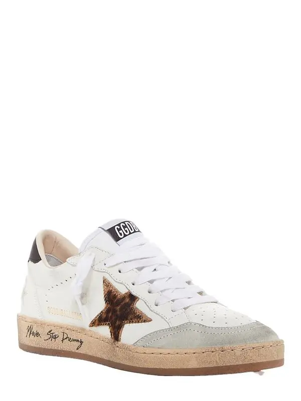 GOLDEN GOOSE Ball Star Low Top Sneakers - White