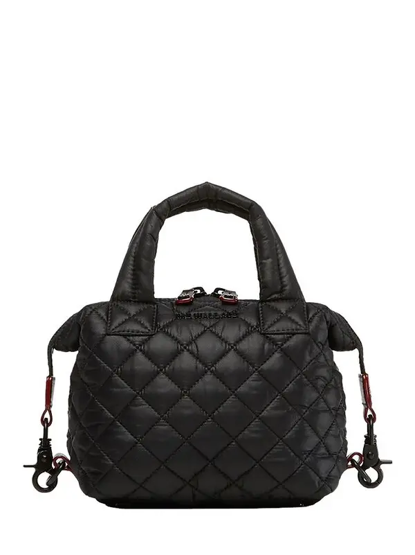 Mz Wallace Micro Sutton Bag - Black/black