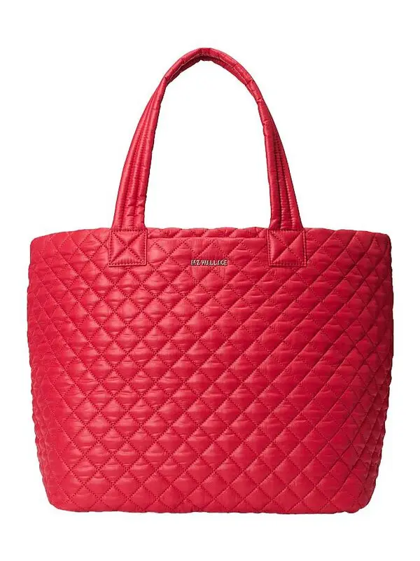 Mz Wallace Large Metro Tote Deluxe - Apple/light Gold