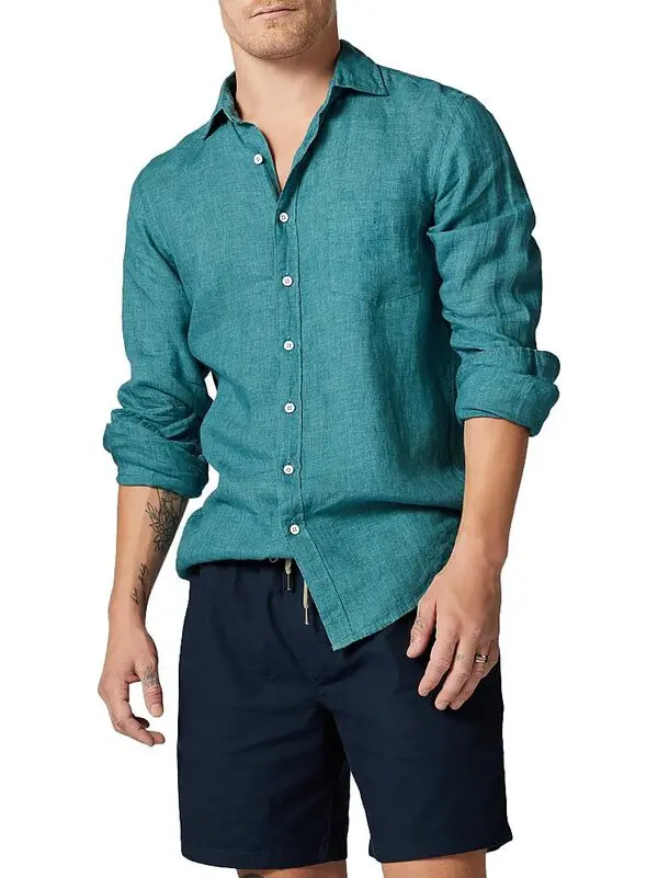 Rodd & Gunn Coromandel Linen Shirt - Savannah
