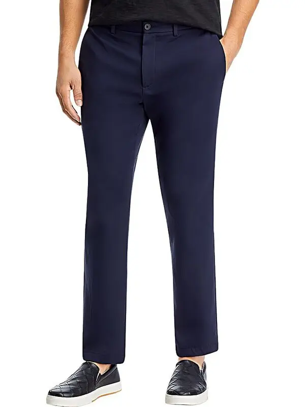 Theory Zaine Slim Straight Stretch Pants - Baltic