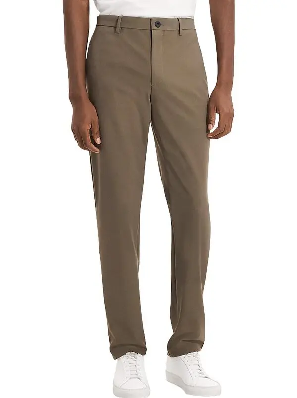 Theory Zaine Slim Straight Stretch Pants - Tarmac
