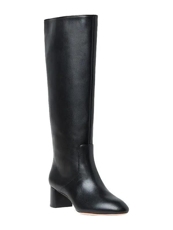 LOEFFLER RANDALL Gia Leather Knee-high Boots - Black