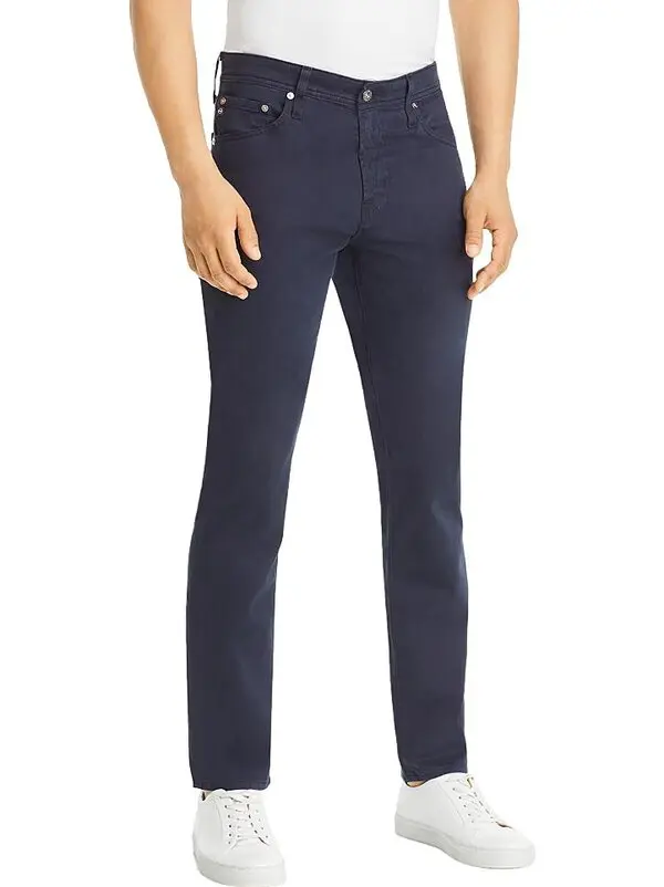 Ag Everett Straight Fit Twill Pants - New Navy