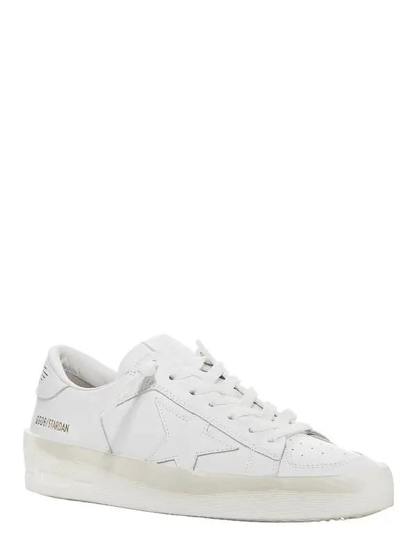 GOLDEN GOOSE Stardan Low Top Sneakers - Optic White