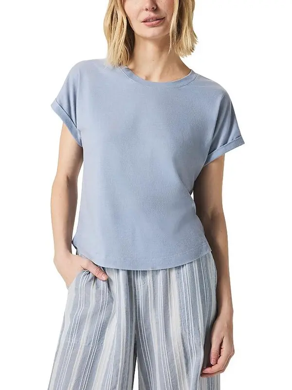 Splendid Skye Cuffed Tee - Seaport