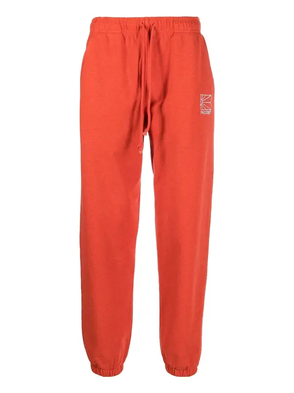 RASSVET Embroidered Logo Track Pants - Red