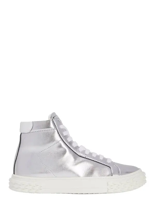 GIUSEPPE ZANOTTI Ecoblabber Lace-up Sneakers - Grey