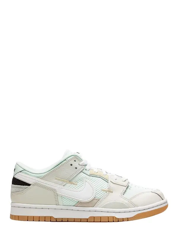 Nike Dunk Low Scrap Sea Glass Sneakers - White