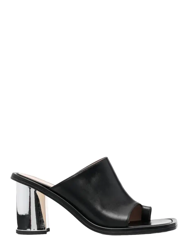 SCAROSSO 85mm Gwen Sandals - Black