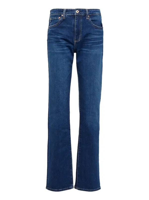 Ag Knoxx High-rise Boyfriend Jeans - Blue