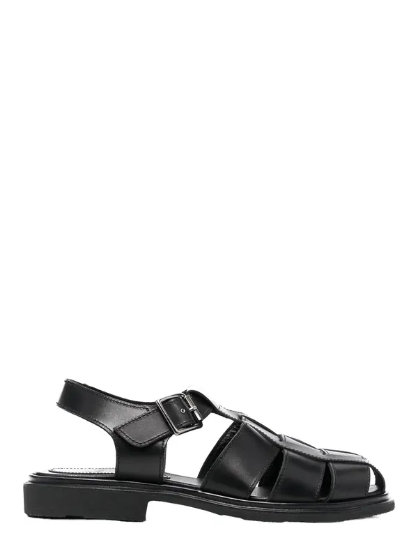 Paraboot Iberis Strappy Sandals - Black