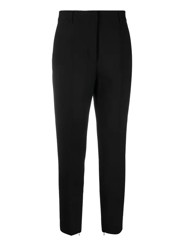 Dorothee Schumacher High-waisted Cigarette Trousers - Black