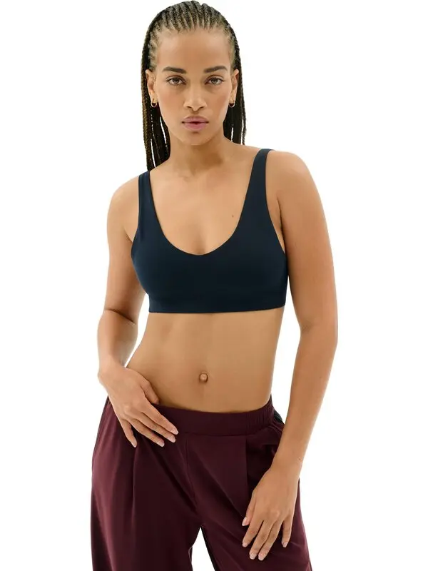 Splits59 Airweight Scoop Back Bra - Indigo