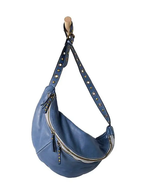 Free People Bolsa Nova Bella Sling Bag - Denim