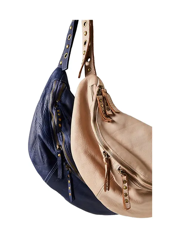 Free People Bolsa Nova Bella Sling Bag - Navy