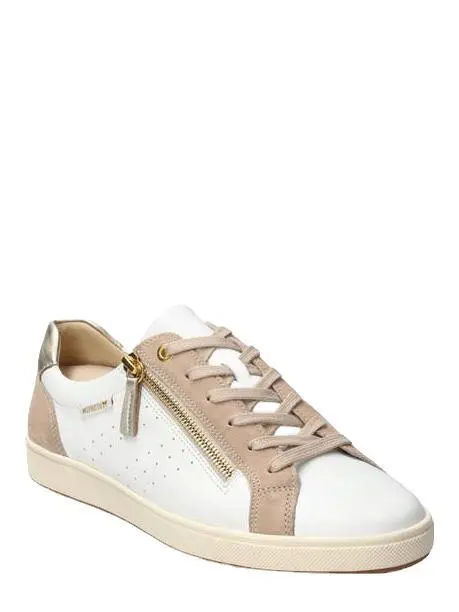Mephisto Nikita Sneaker - White/tan