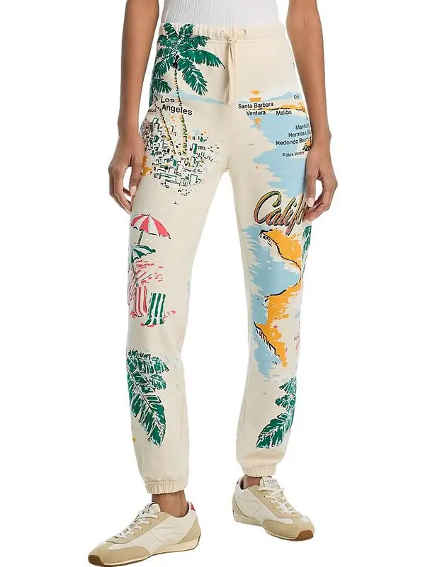 MOTHER The Seamless Lounger Ankle Sweatpants - California Coast
