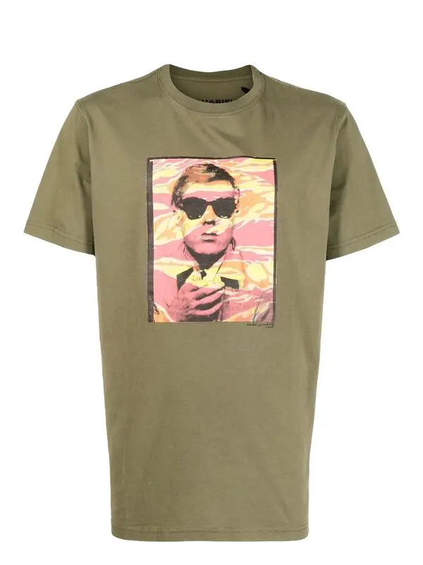 MAHARISHI X Andy Warhol Polaroid T-shirt - Green