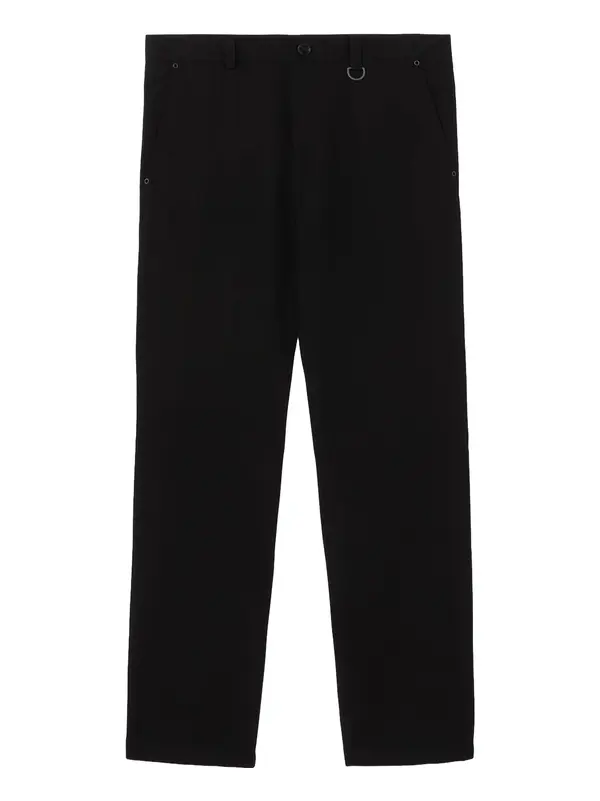 Burberry D-ring Tailored Trousers - Black