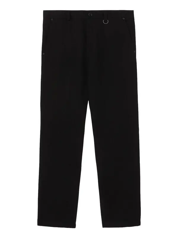 Burberry D-ring Tailored Trousers - Black
