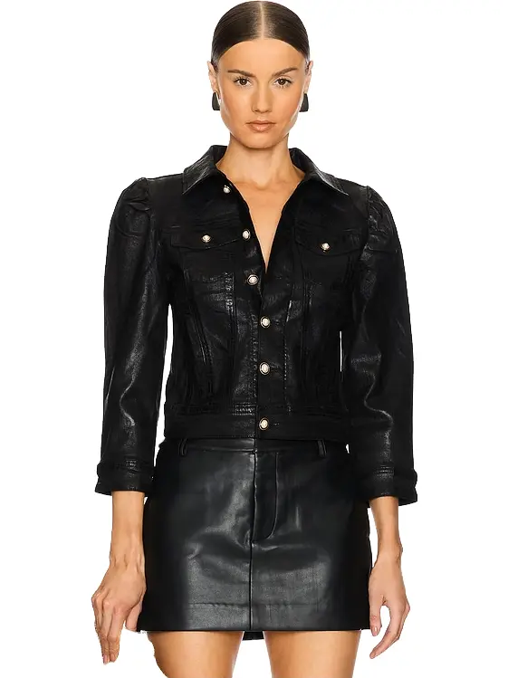 Retrofete Ada Jacket - Liquid Black