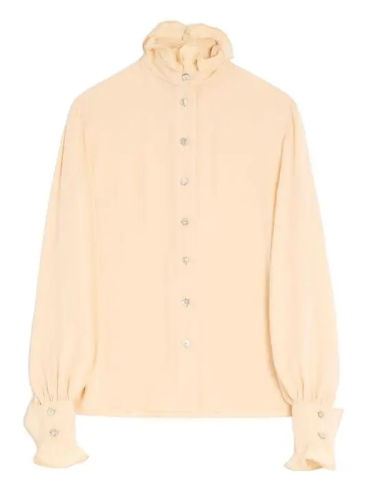Valentino Garavani Georgette Blouse - Birch