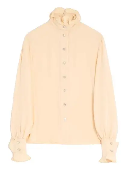 Valentino Garavani Georgette Blouse - Birch