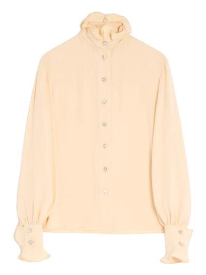 Valentino Garavani Georgette Blouse - Birch