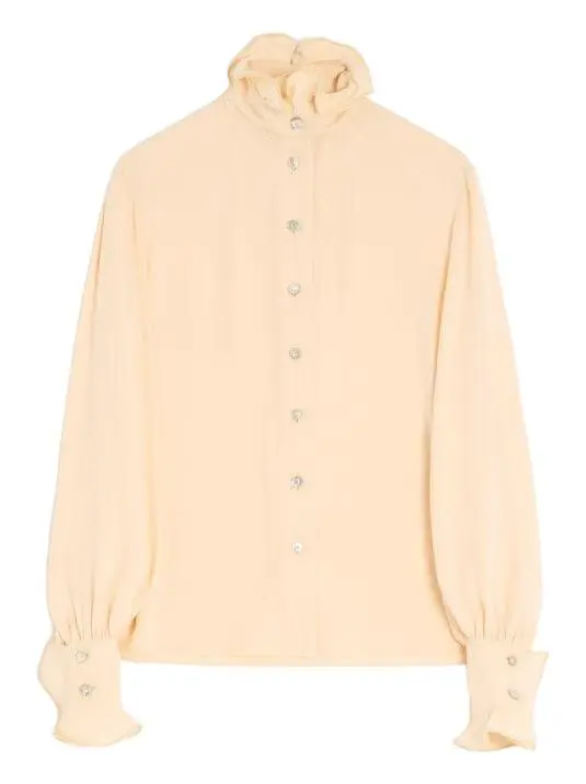 Valentino Garavani Georgette Blouse - Birch