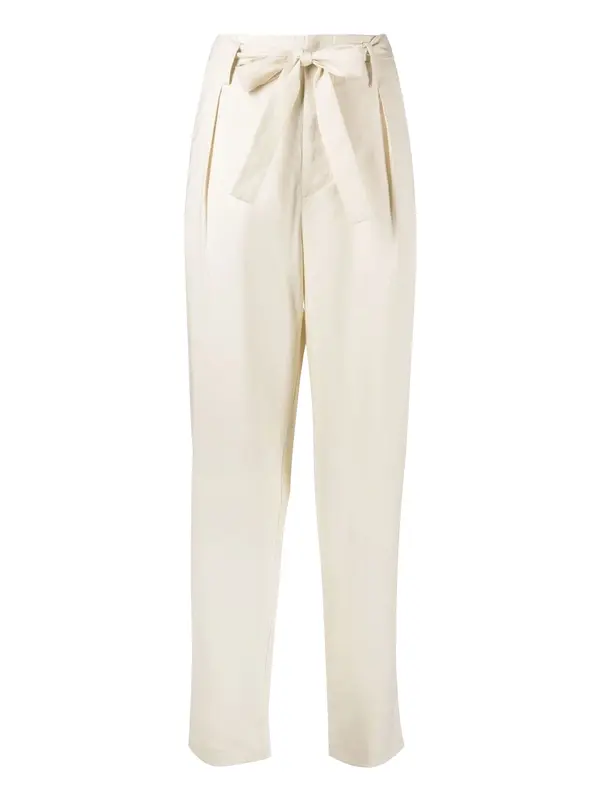 Rag & Bone Roxie Tapered Trousers - Neutrals