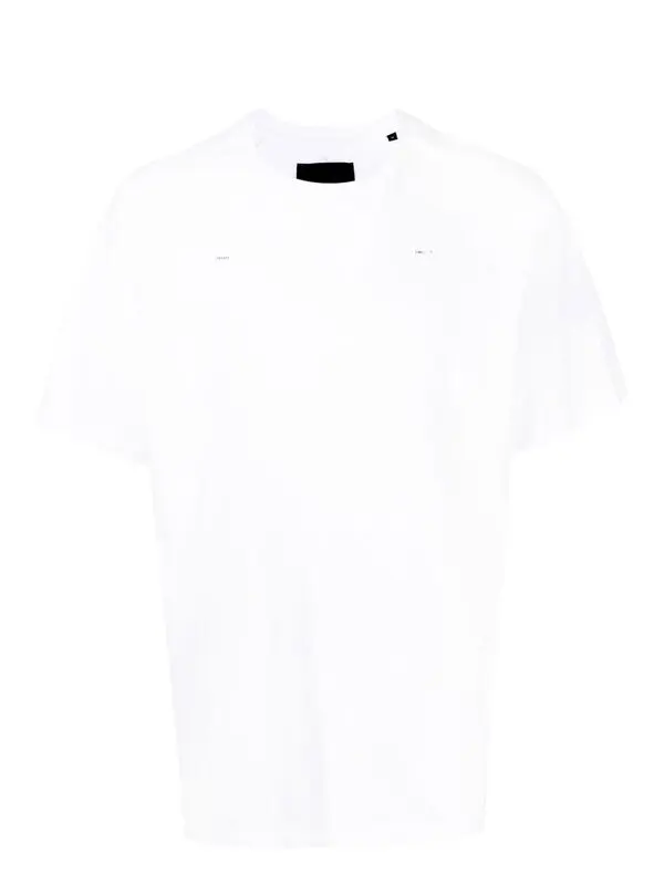 HELIOT EMIL Logo-print Detail T-shirt - White