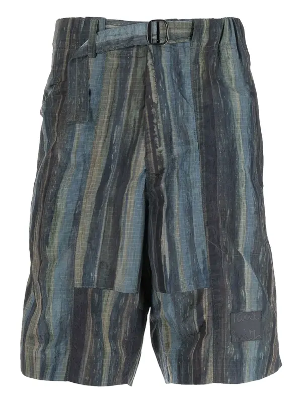 Paul Smith Woodland-print Bermuda Shorts - Green