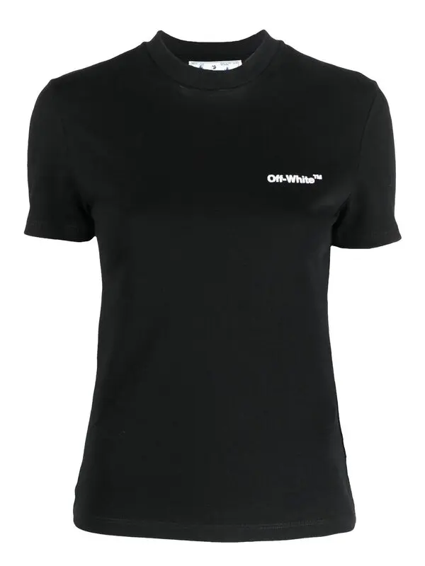 Off-White Logo-print T-shirt - Black