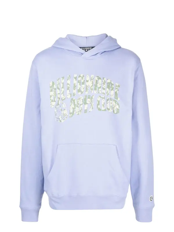 BILLIONAIRE BOYS CLUB Logo Print Hoodie - Purple