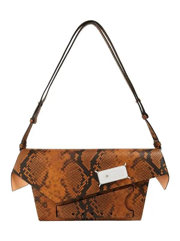 MAISON MARGIELA Snatched Shoulder Bag - Light Brown
