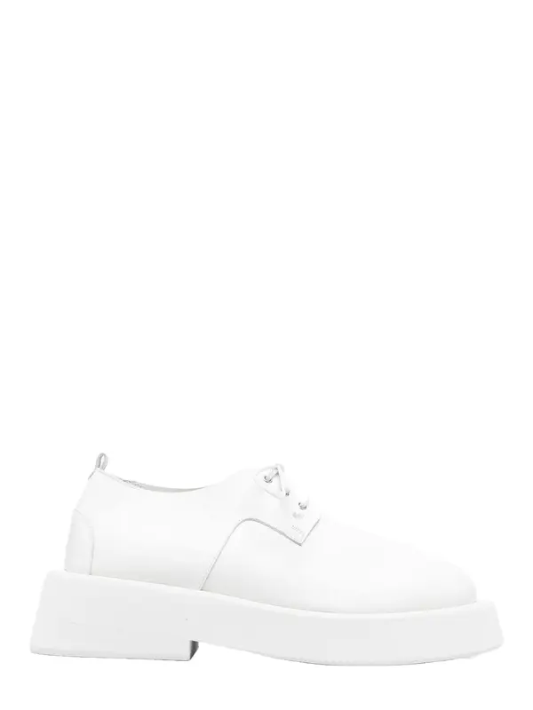 Marsèll Lace-up Leather Derby Shoes - White