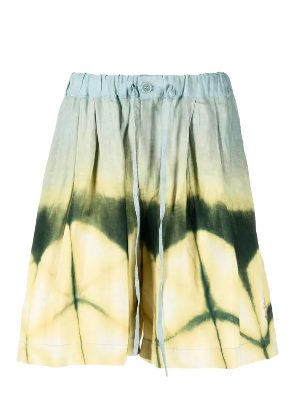 STORY MFG. Bridge Bermuda Shorts - Yellow