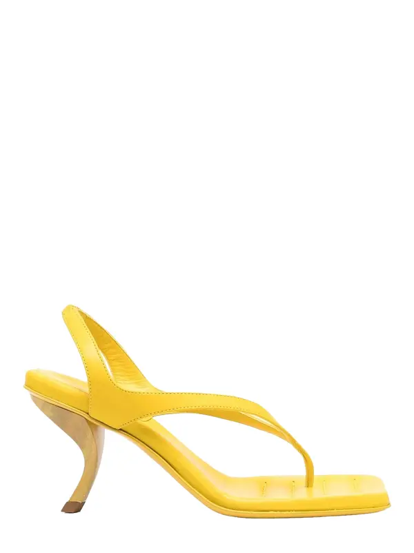 GIABORGHINI Rosie 13 Sandals - Yellow