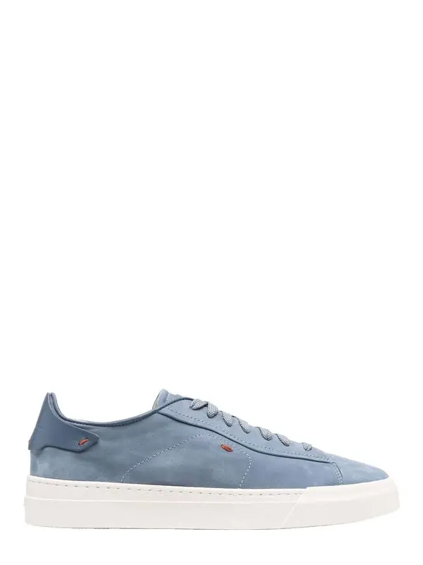 Santoni Low-top Lace-up Sneakers - Blue