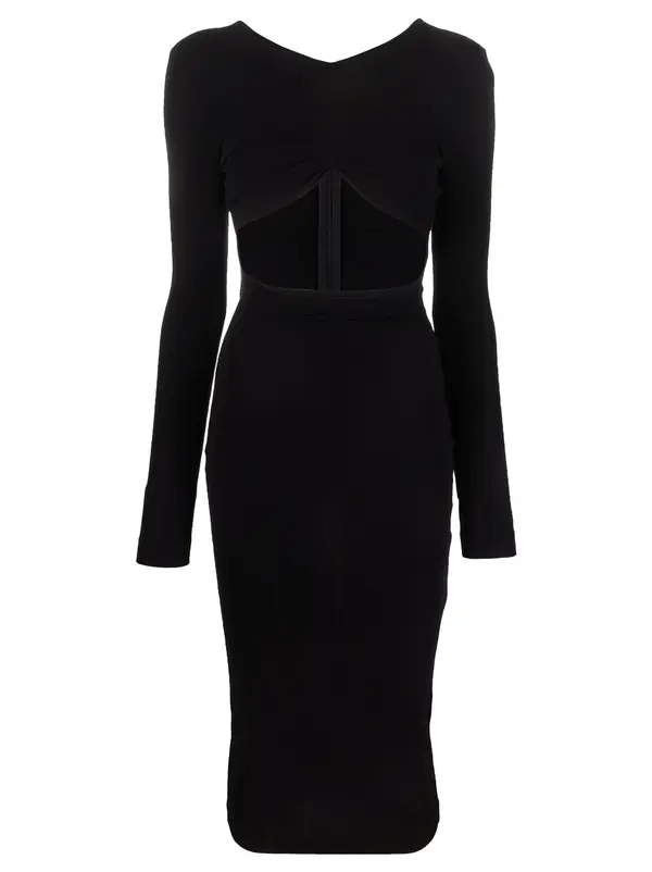 Dsquared2 Cut-out Detail Dress - Black