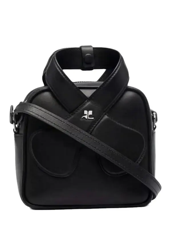 COURREGES Loop Tote Bag - Black