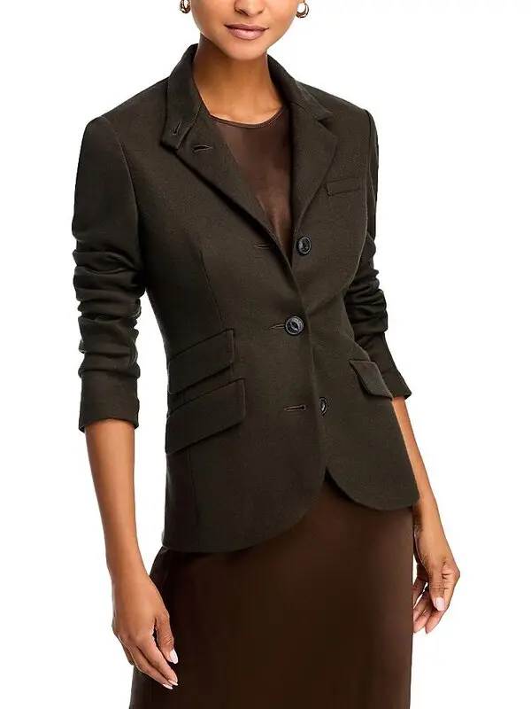 Rag & Bone Slade Wool Blazer - Army Green