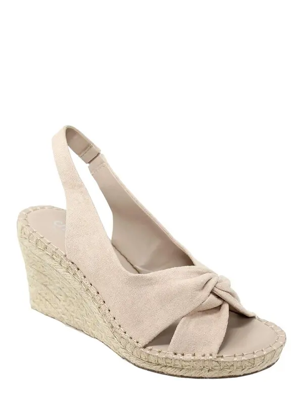 Charles By Charles David Espadrille Wedge Slingback Sandal - Beige