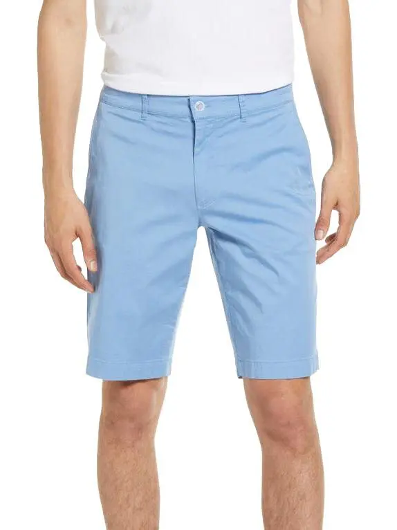 BRAX Bozen Stretch Cotton Shorts - Sky Blue