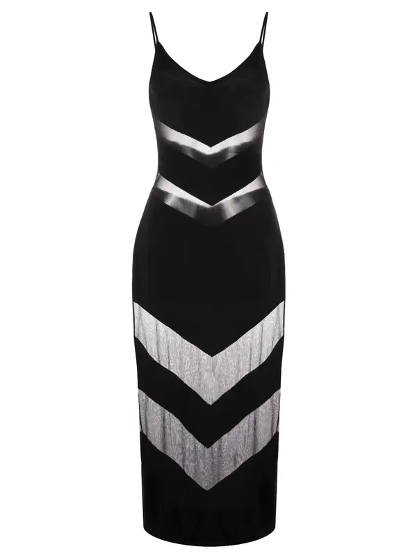 Cult Gaia Lani Midi Dress - Black