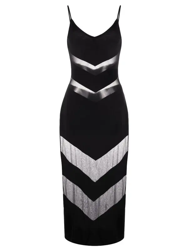 Cult Gaia Lani Midi Dress - Black