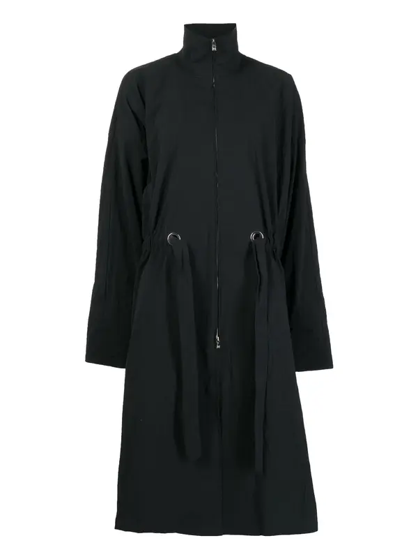 TOTÊME Drawstring-fastening Waist Parka Coat - Black