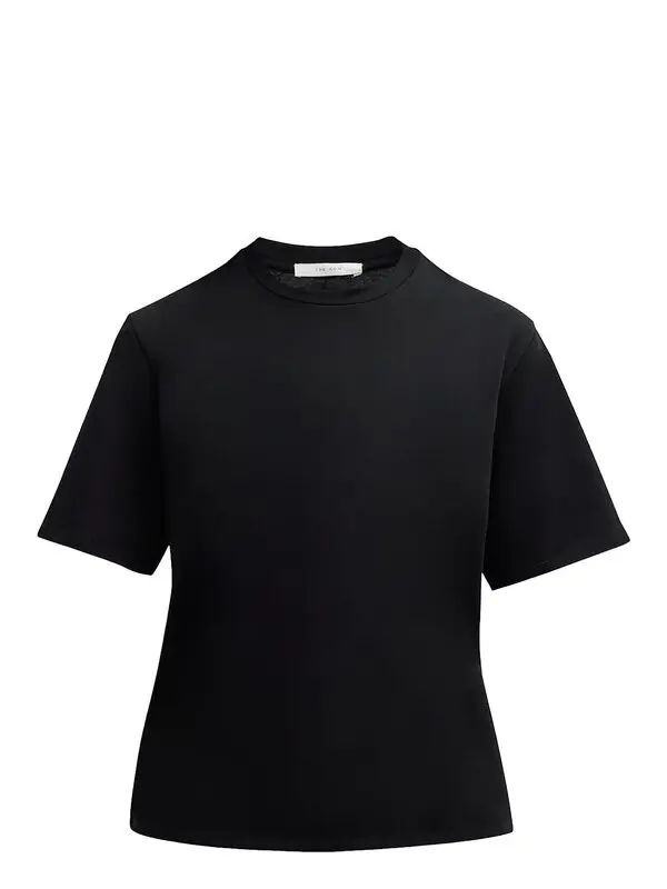 THE ROW Chiara Jersey T-shirt - Black