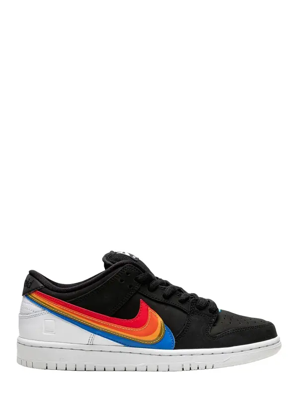 Nike X Polaroid Sb Dunk Low Sneakers - Black